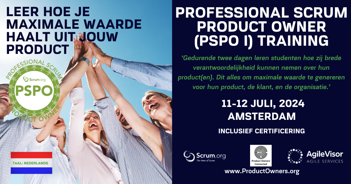 Professional Scrum Product Owner | Scrum.org